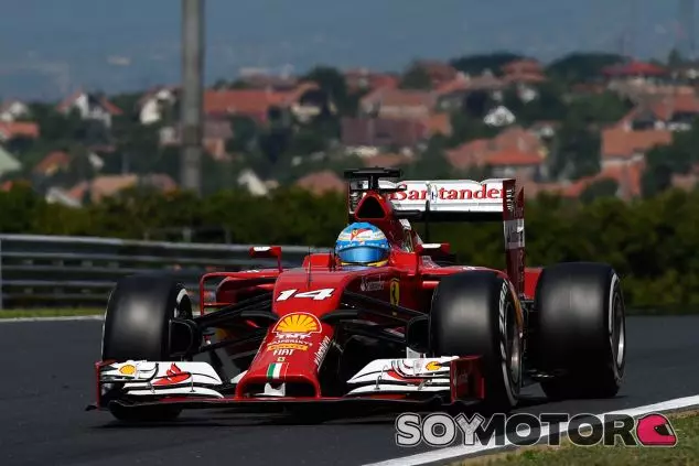 Fernando Alonso na Węgrzech - LaF1