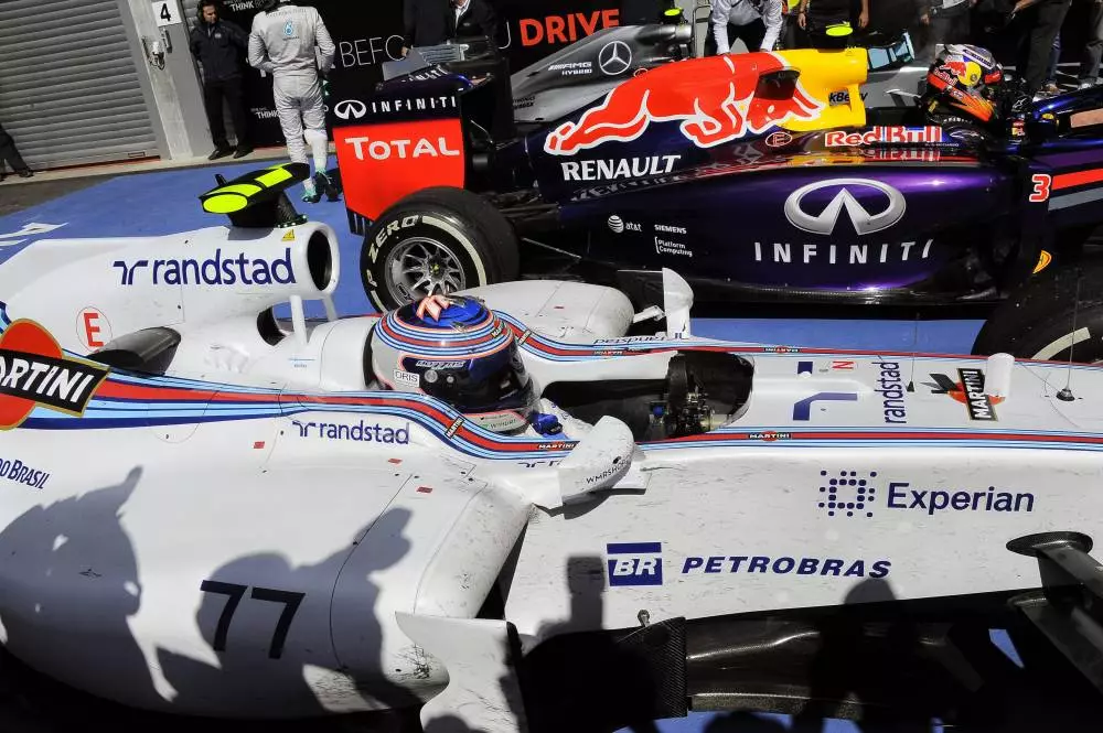 Williams на бельгийском F1 GP 2014: воскресенье