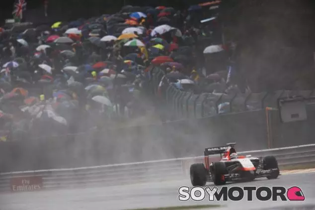 Jules Bianchi sa Spa-Francorchamps - LaF1