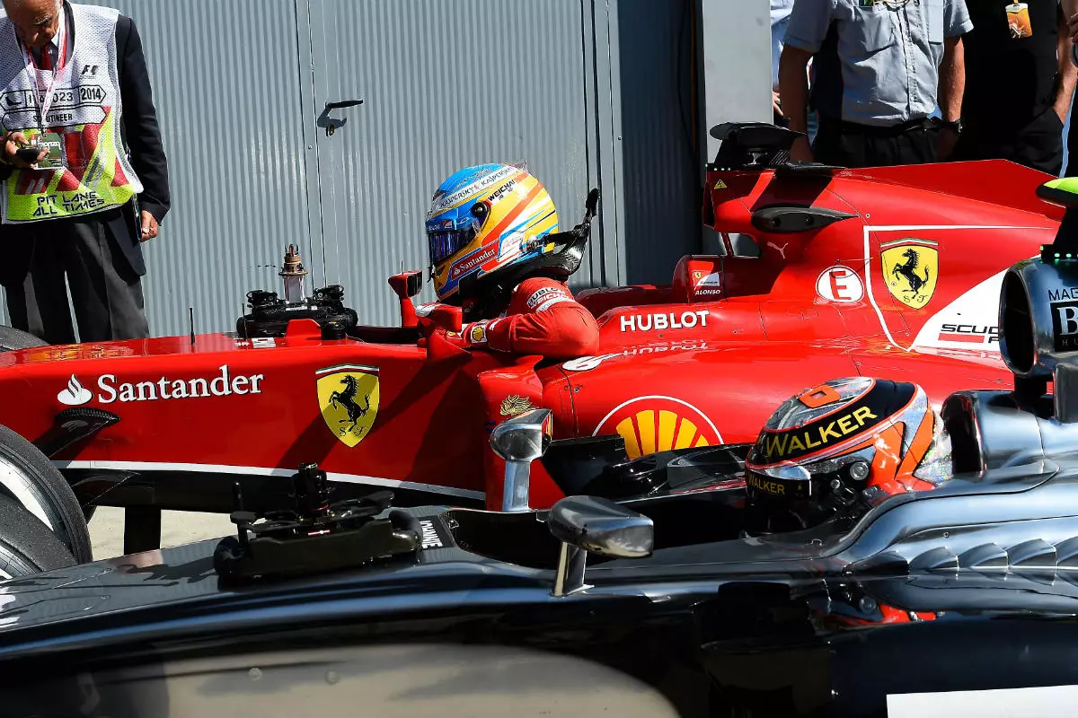 Ferrari no GP da Itália F1 2014: sábado