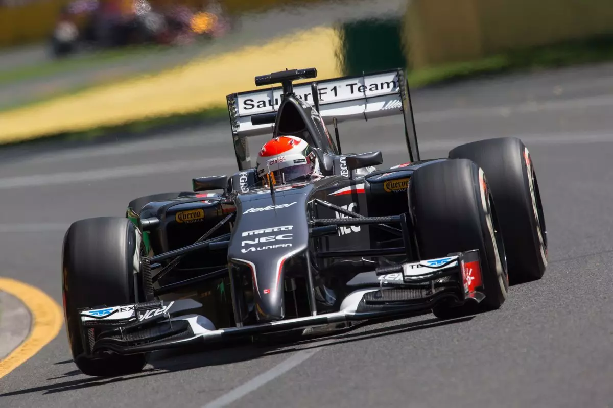 Sauber beim Australian GP F1 2014: Freitag