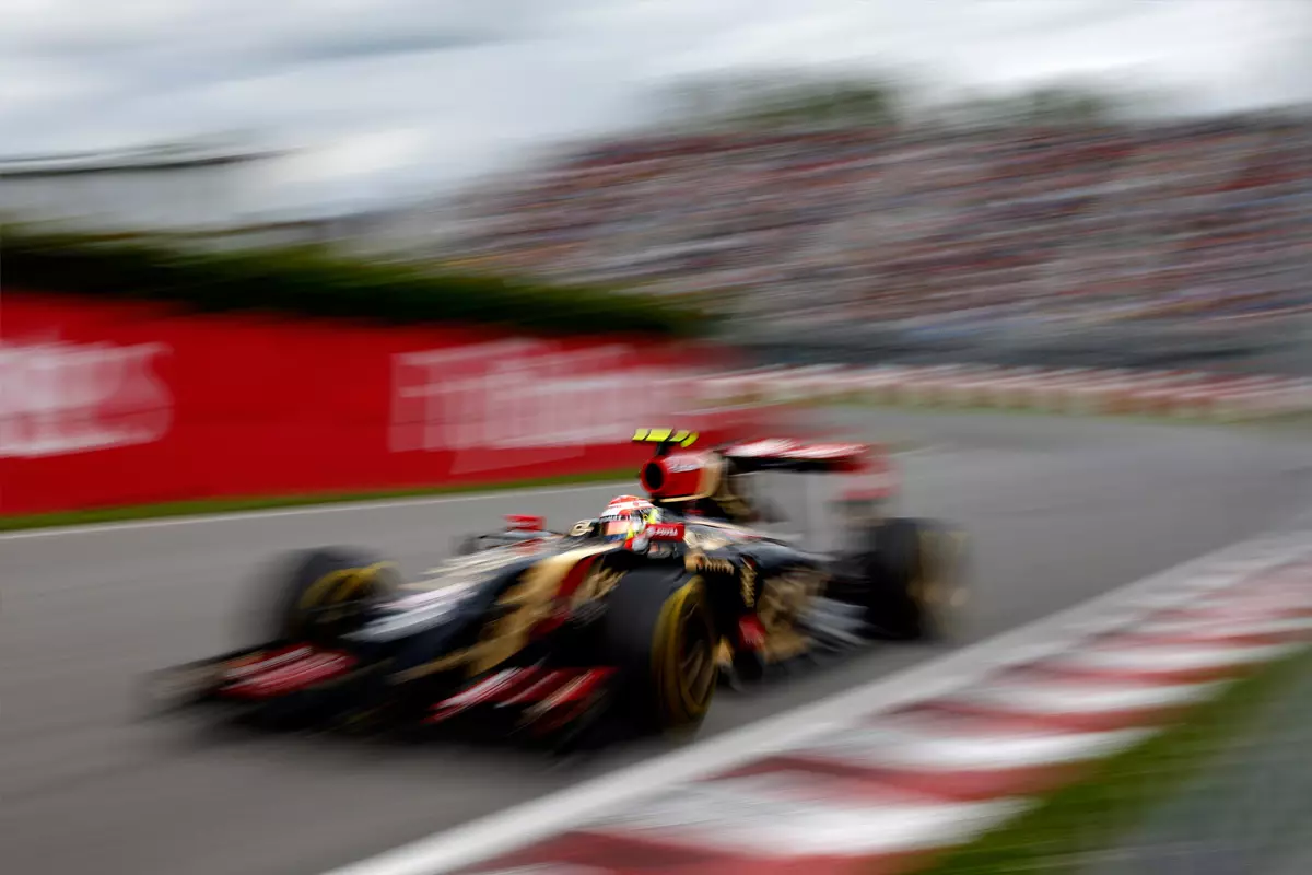 Lotus ag an GP Cheanada F1 2014: Dé Sathairn