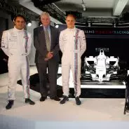 Ti kénca ka katuhu: Felipe Massa, Pat Symonds, Valtteri Bottas, Frank Williams, Claire Williams jeung Mike O'Driscoll - LaF1