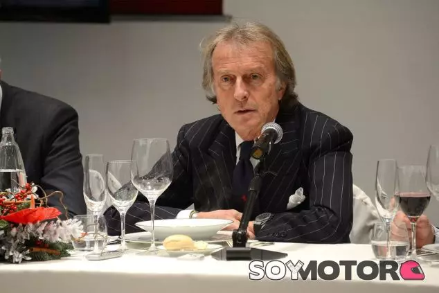 Luca di Montezemolo ebéd közben újságírókkal - LaF1