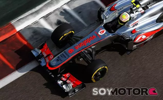 Sergio Pérez په McLaren MP4-28 - LaF1 کې