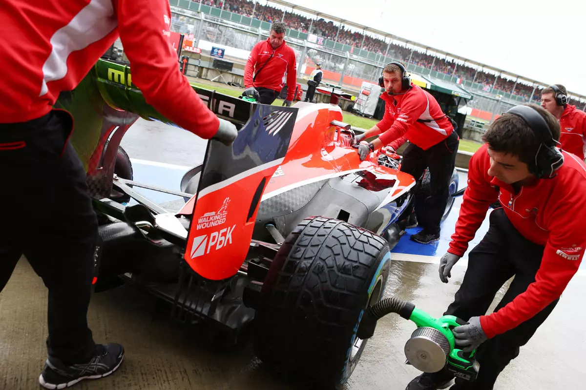 Marussia ni British GP F1 2013: Friday