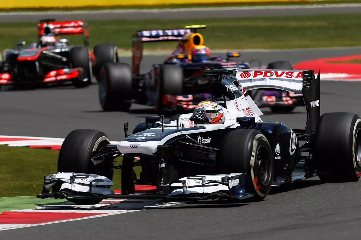 Williams ĉe la brita GP F1 2013: dimanĉo