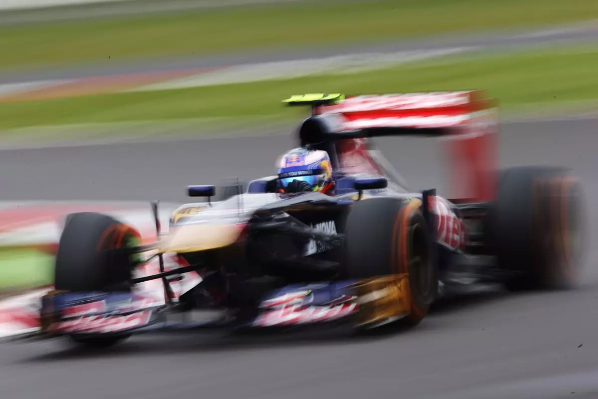 Toro Rosso ĉe la brita GP F1 2013: dimanĉo