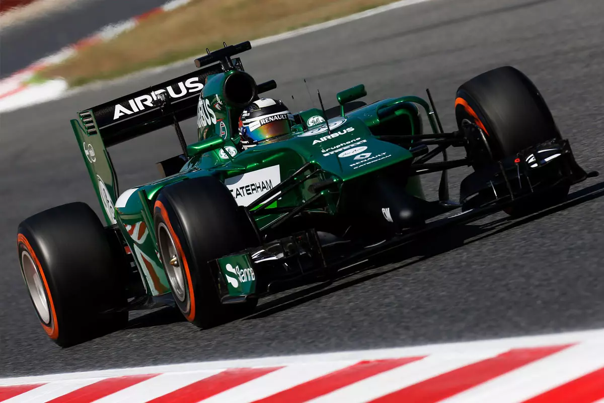 Caterham ni Spanish GP F1 2014: Friday