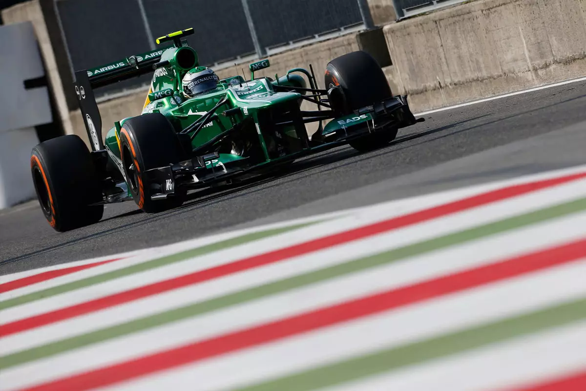 Caterham Իտալիայի GP F1 2013. ուրբաթ