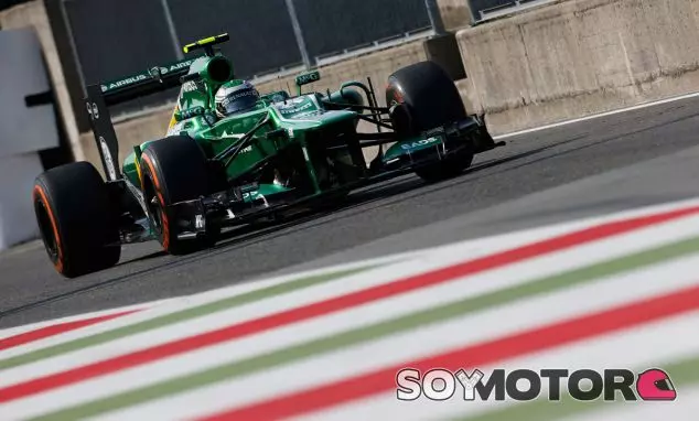 Heikki Kovalainen ag Grand Prix na hIodáile 2013