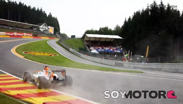 Eau Rouge görnüşi - LaF1