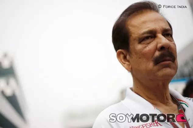 Subrata Roy, co-owner ng Force India team - LaF1