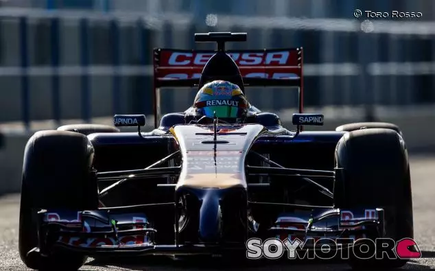 Toro Rosso ing tes pramusim Jerez - LaF1