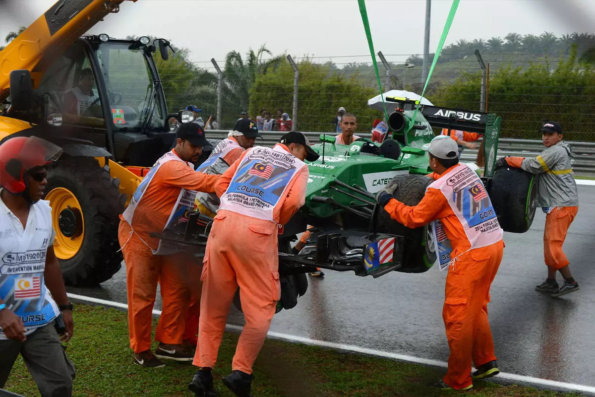 Caterham a Malesiya GP F1 2014: Asabar