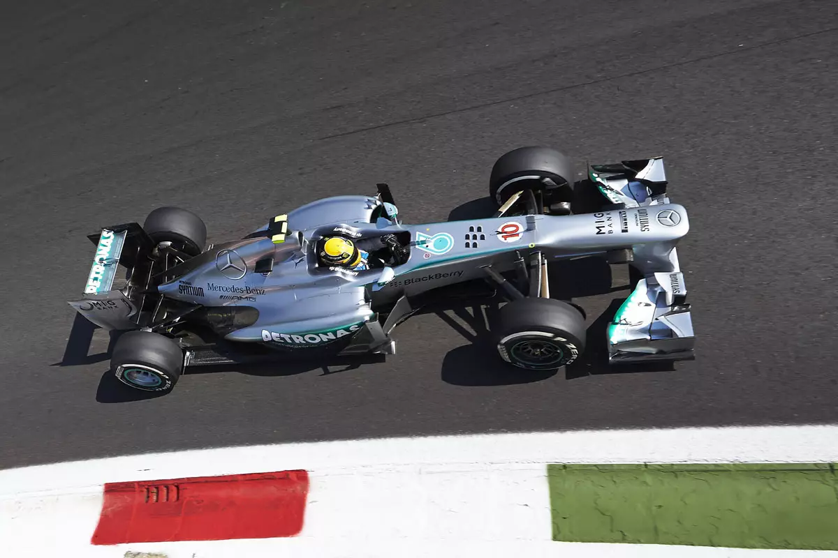 Mercedes di GP F1 Italia 2013: Sabtu