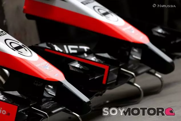 Detall dels frontals de Marussia - LaF1