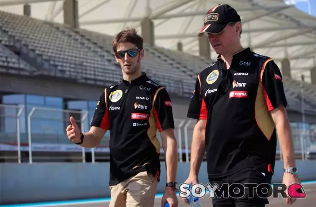 Romain Grosjean en Abu Dhabi - LaF1