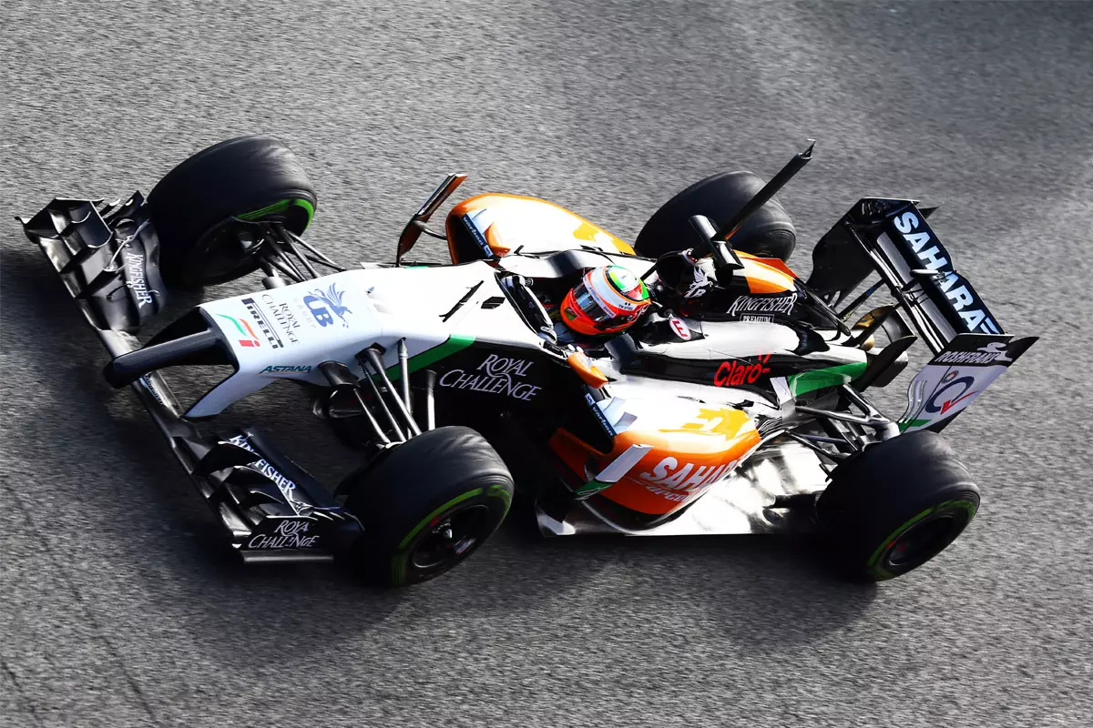 Force India VJM07: מראה טכני