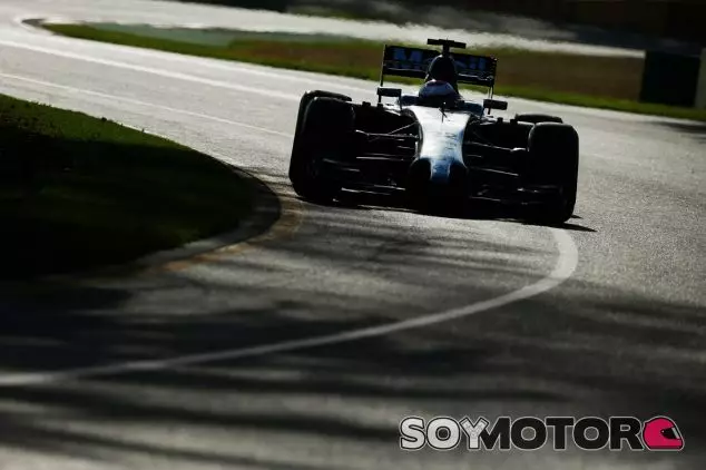 Jenson Button di Albert Park Melbourne - LaF1