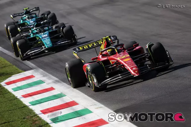 Comeback in Monza: all the overtaking of Carlos Sainz