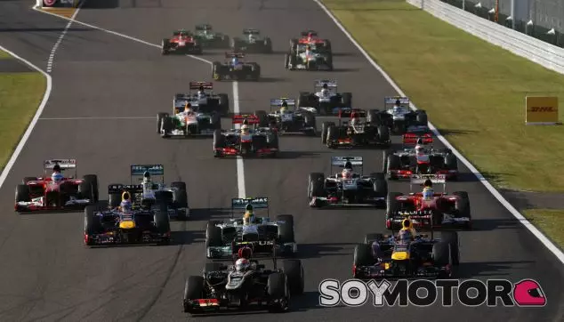 Uscita del Gran Premio del Giappone F1 2013 - LaF1