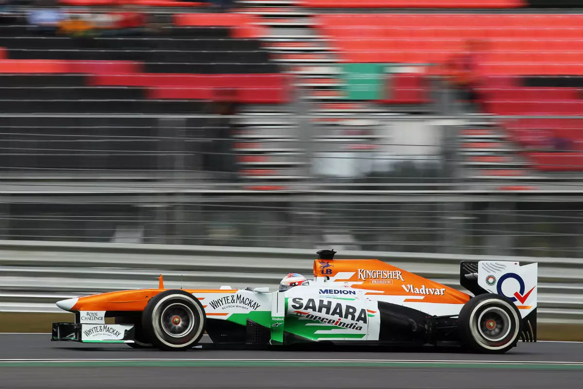 Force India ב-2013 F1 קוריאני GP: שבת