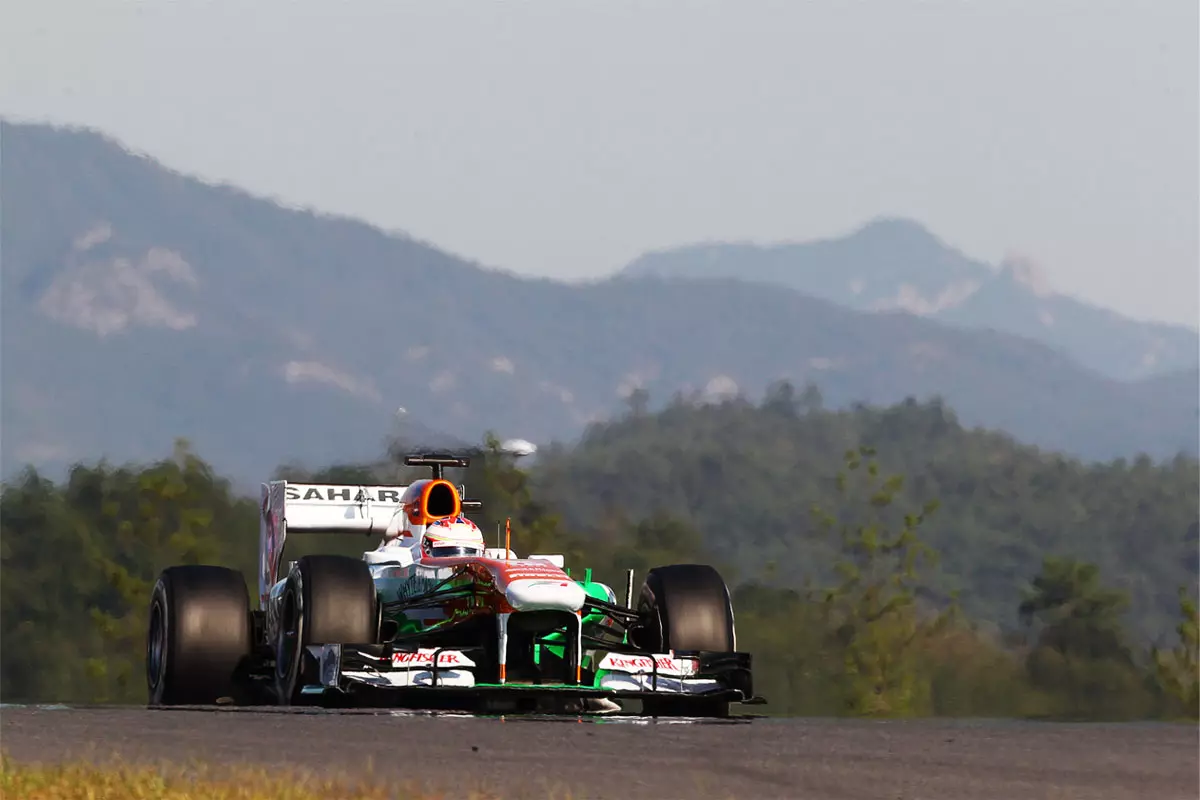 Force India al GP de Corea F1 2013: Divendres