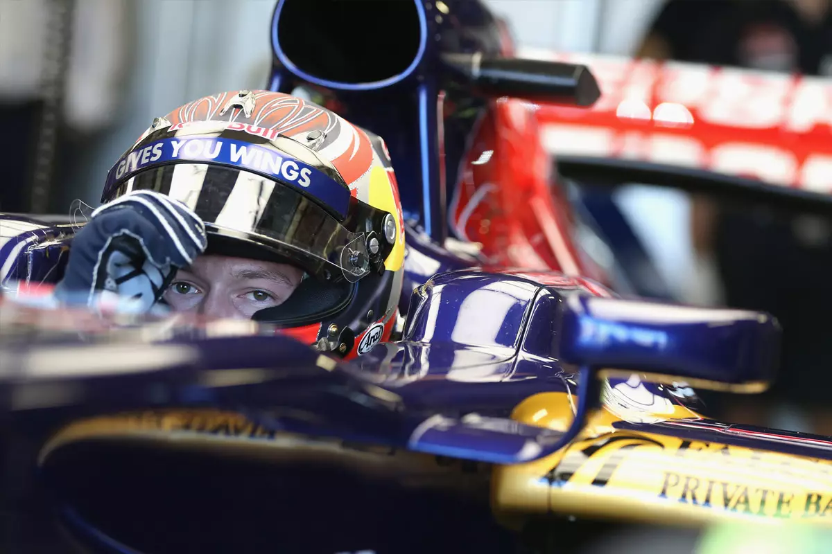 Kvyat på sin F1-debut: