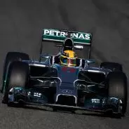 Lewis Hamilton avec la Mercedes à Jerez - LaF1