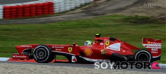 Felipe Massa en sy F138