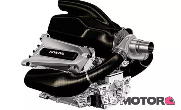 Honda revela a primeira imaxe do seu motor V6 Turbo - LaF1.es