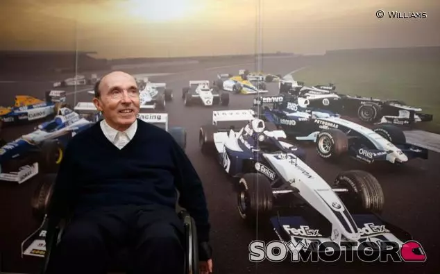 Sir Frank Williams a les celebracions del 600è Gran Premi de la seva escuderia