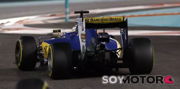 Ericsson, durante a corrida em Abu Dhabi - LaF1