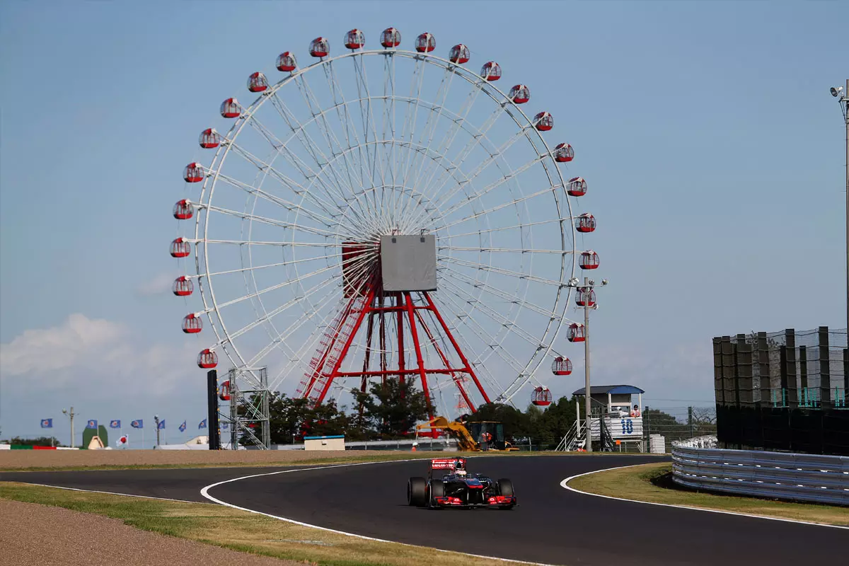 McLaren beim japanischen GP F1 2013: Freitag