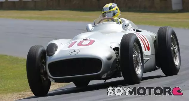 Nico Rosberg bude řídit Juan Manuel Fangio W196 na Hockenheimu