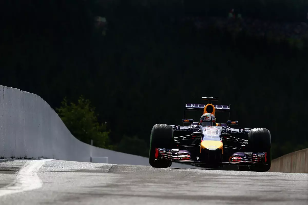 Red Bull ved det belgiske GP F1 2014: Lørdag