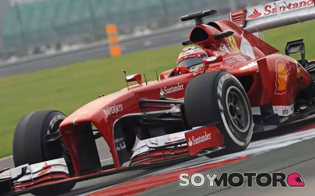 Fernando Alonso sajrone GP India - LaF1