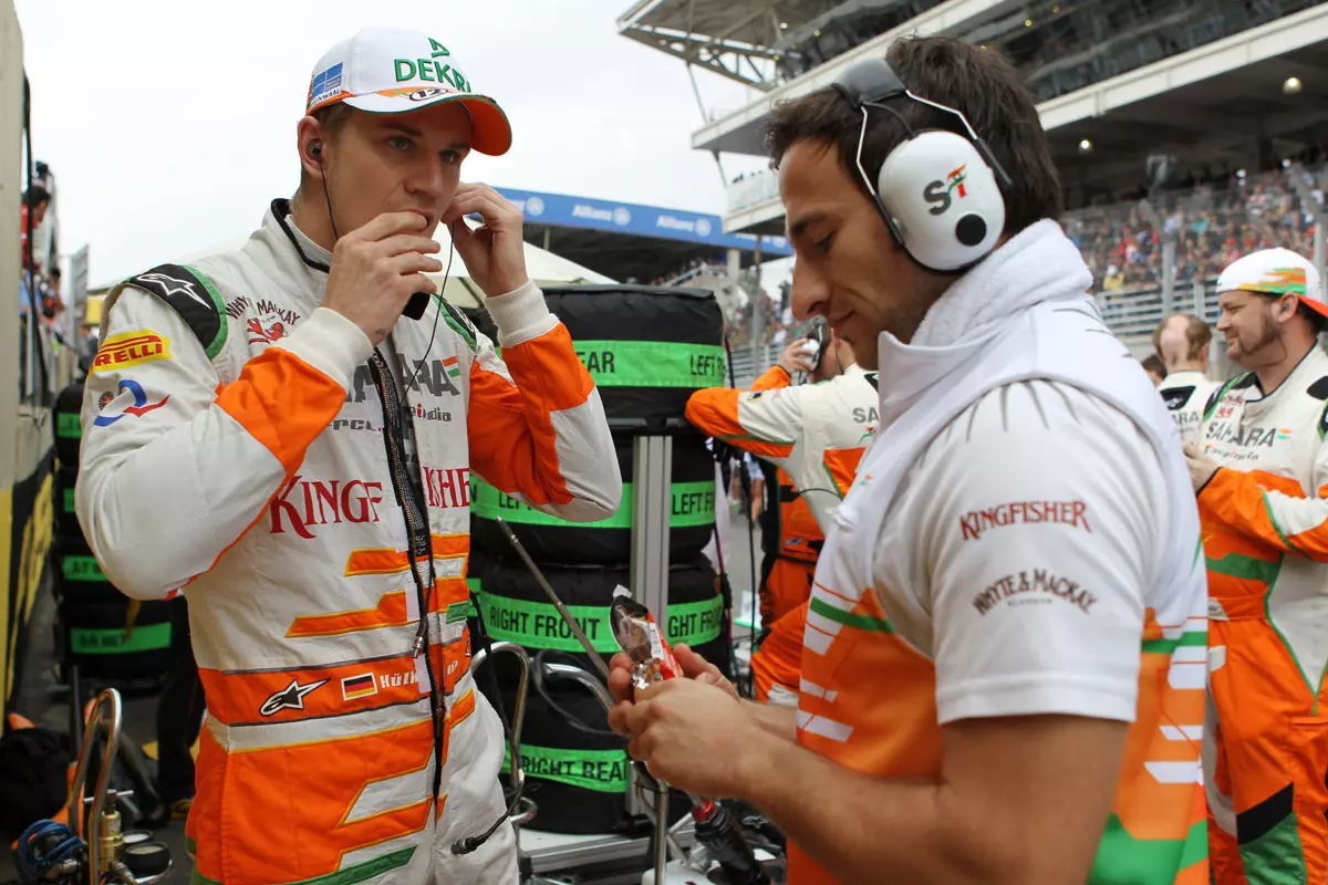 Sutil, Di Resta le Pérez li utloahala ho phethela mohala oa Force India