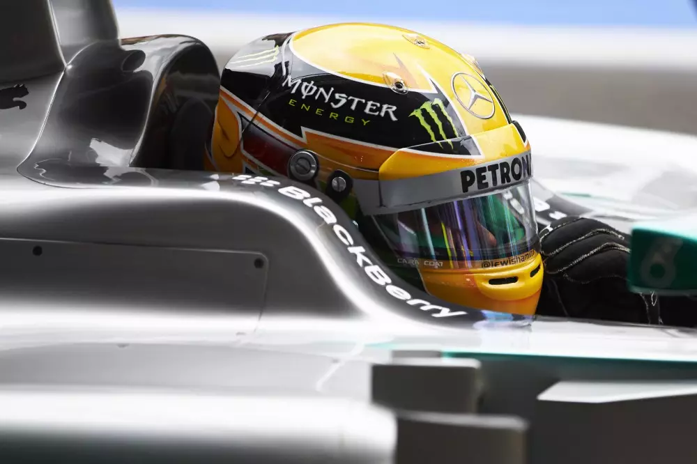 Mercedes ing GP Belgia F1 2013: Minggu