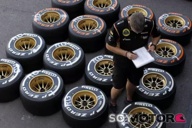 Ang mga ligid sa Pirelli sa Spa_Francorchamps