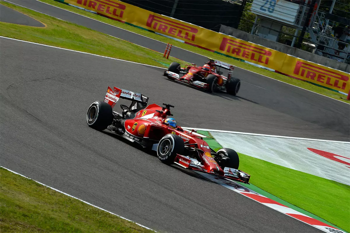 “Ferrari” GPaponiýanyň GP F1 2014: anna