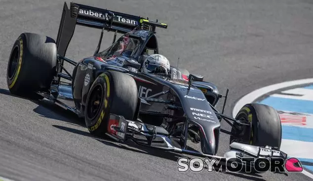 Sauber ביי די 2014 F1 דייַטש גפּ: פרייטאג