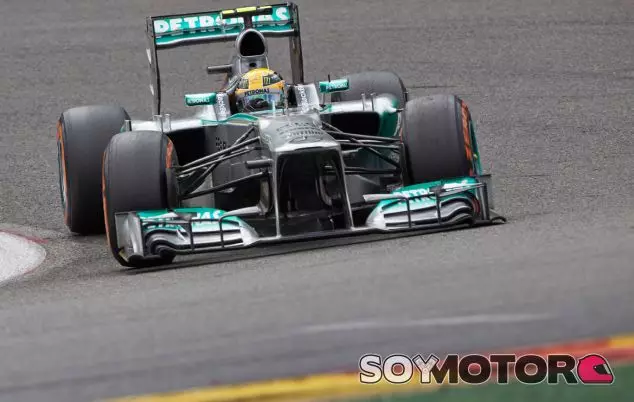 Lewis Hamilton au dernier Grand Prix de Belgique