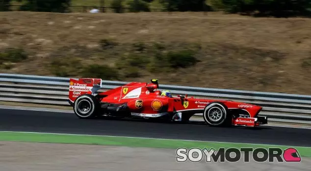 Felipe Massa au Hungaroring