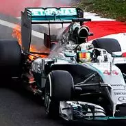 Lewis Hamilton, gbara ọkụ na Hungaroring - LaF1