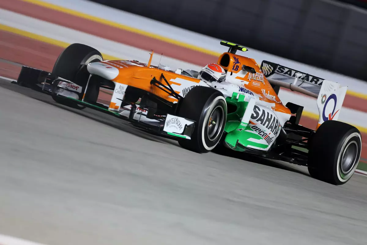 Force India στο F1 GP της Σιγκαπούρης 2013: Παρασκευή