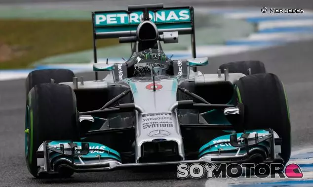 Nico Rosberg fit-testijiet ta' Jerez - LaF1