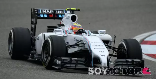 Williams by die 2014 F1 Chinese GP: Vrydag