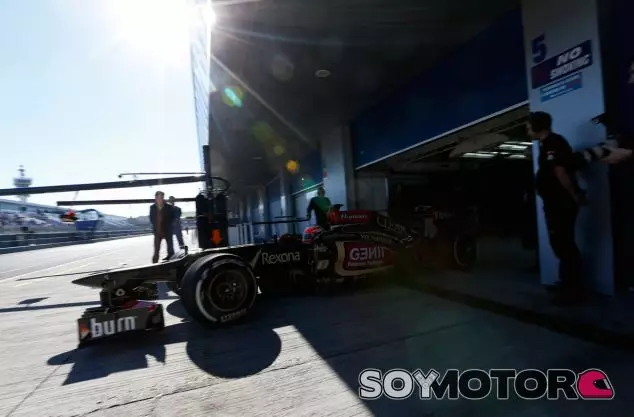 Lotus E22 នឹងមិនរមៀលនៅក្នុង Jerez ទេ។